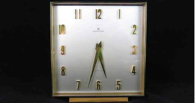 Vintage Hamilton Watch Restoration: 1970's Hamilton Mantle Clock