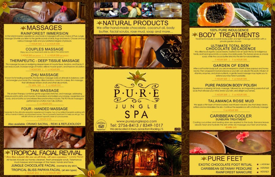 The Aspiring Expats: Saturday at the Pure Jungle Spa - Our Life in ...