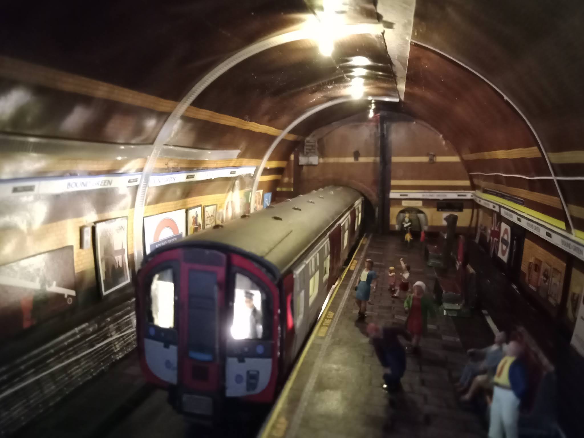 Underground train models