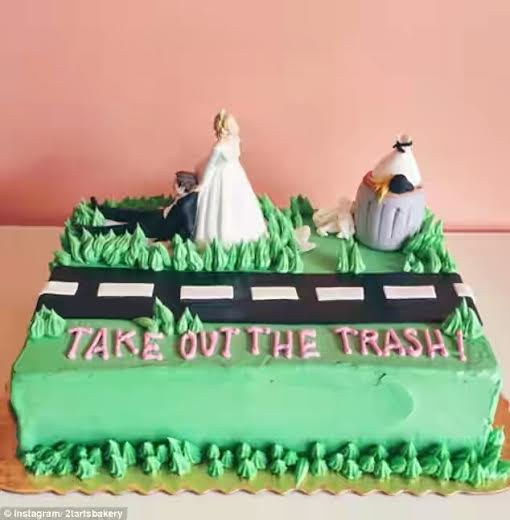 Check out these funny divorce cakes