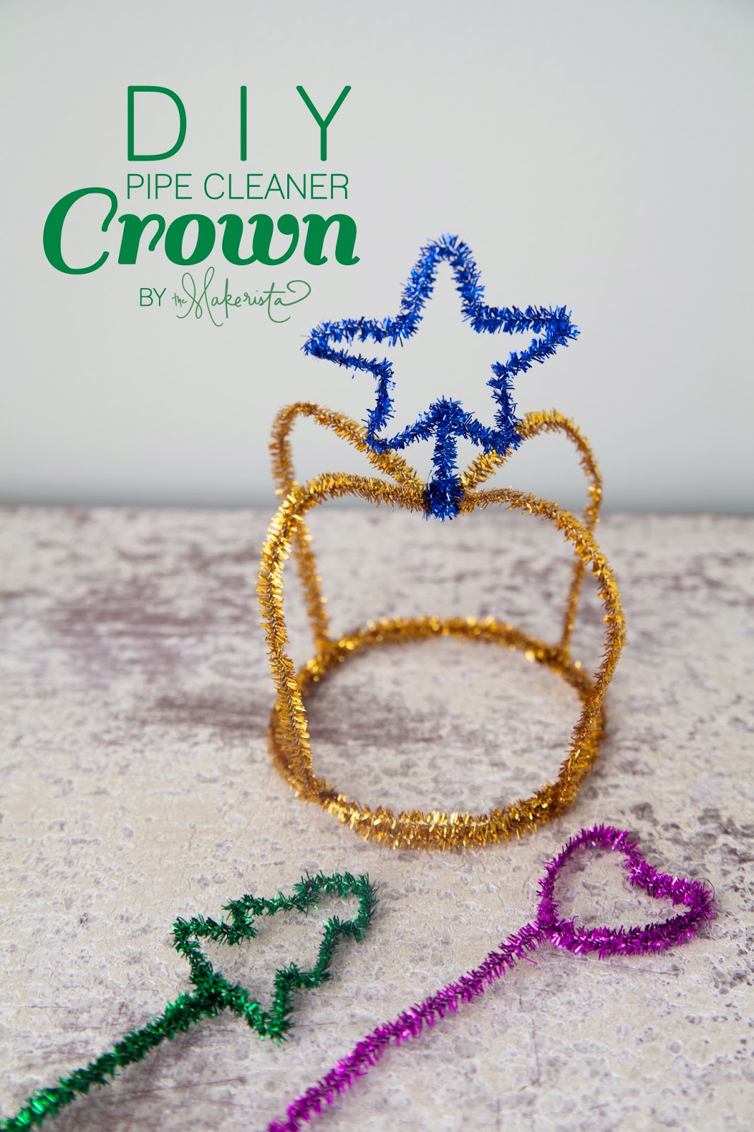Pipe Cleaner Crown Craft at Sandra Raines blog