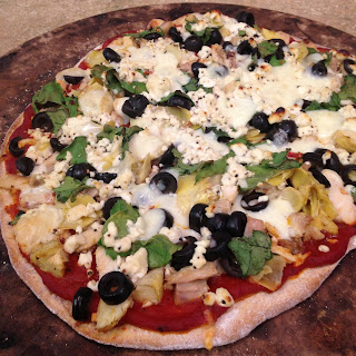 Cardio Pizza: Quick Mini Greek Pizza