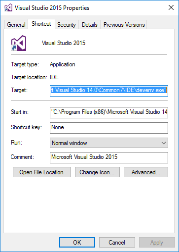 Jan David Narkiewicz (Developer): Visual Studio/Windows 10: Running ...