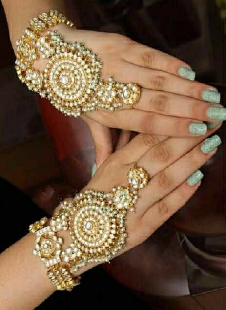 Bridal haath phool designs