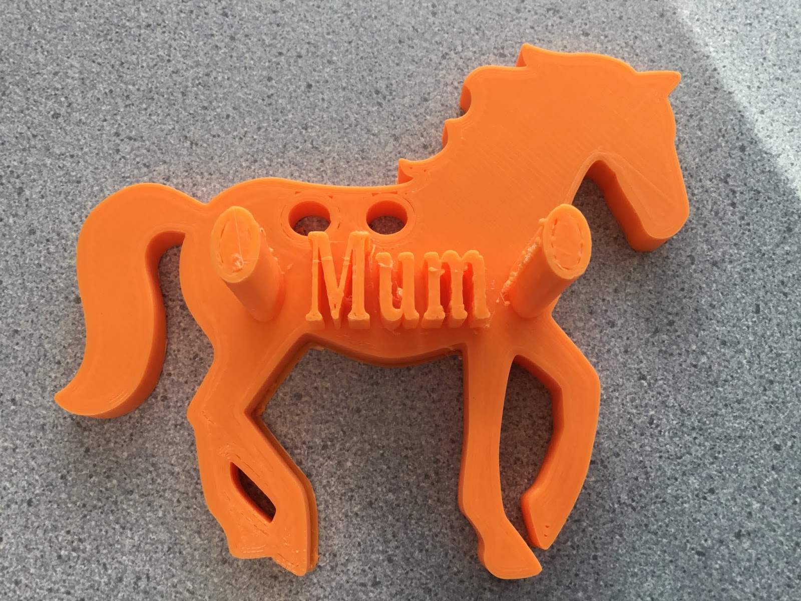 3D Print School: 3D Printed Key Holder - Themed as a Gift