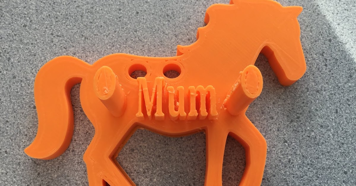 3D Print School: 3D Printed Key Holder - Themed as a Gift