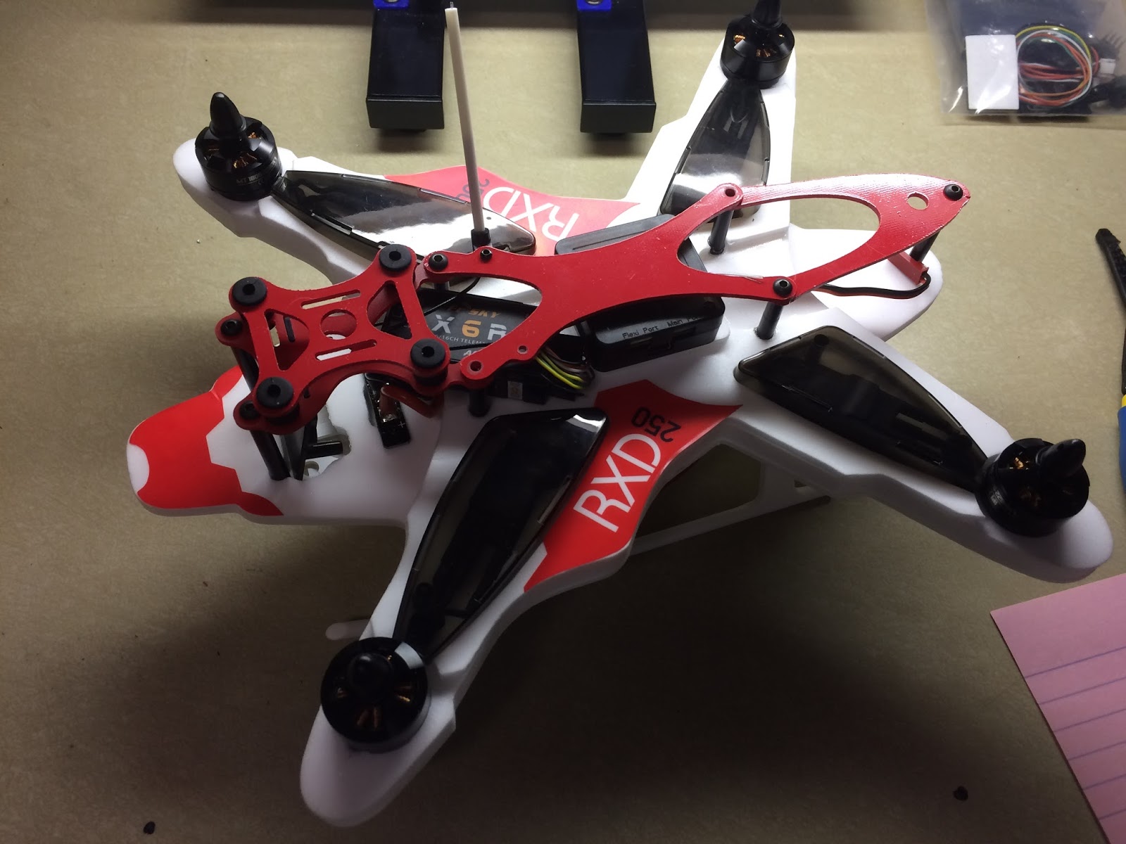 Quadcopter-Robotics: Hobbico Rise RXD-250 Racing Quad - FPV Trainer