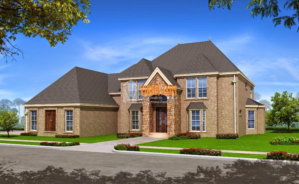 Cement Render - House Renderings - House and Home