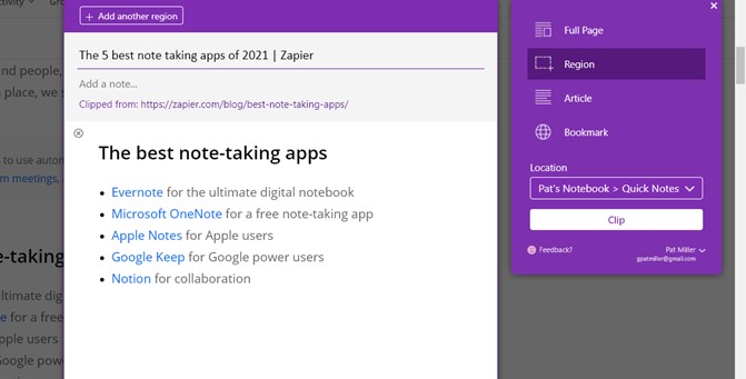 Nonfiction Fest: Using OneNote As Your Research Assistant