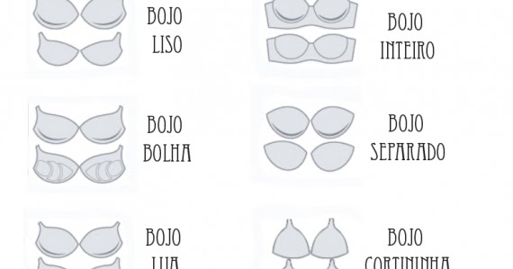Van Roupas Íntimas : Tipo de Bojos
