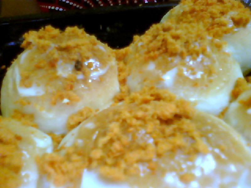 CHICKEN FLOSS BREAD/ ROTI SERUNDING AYAM