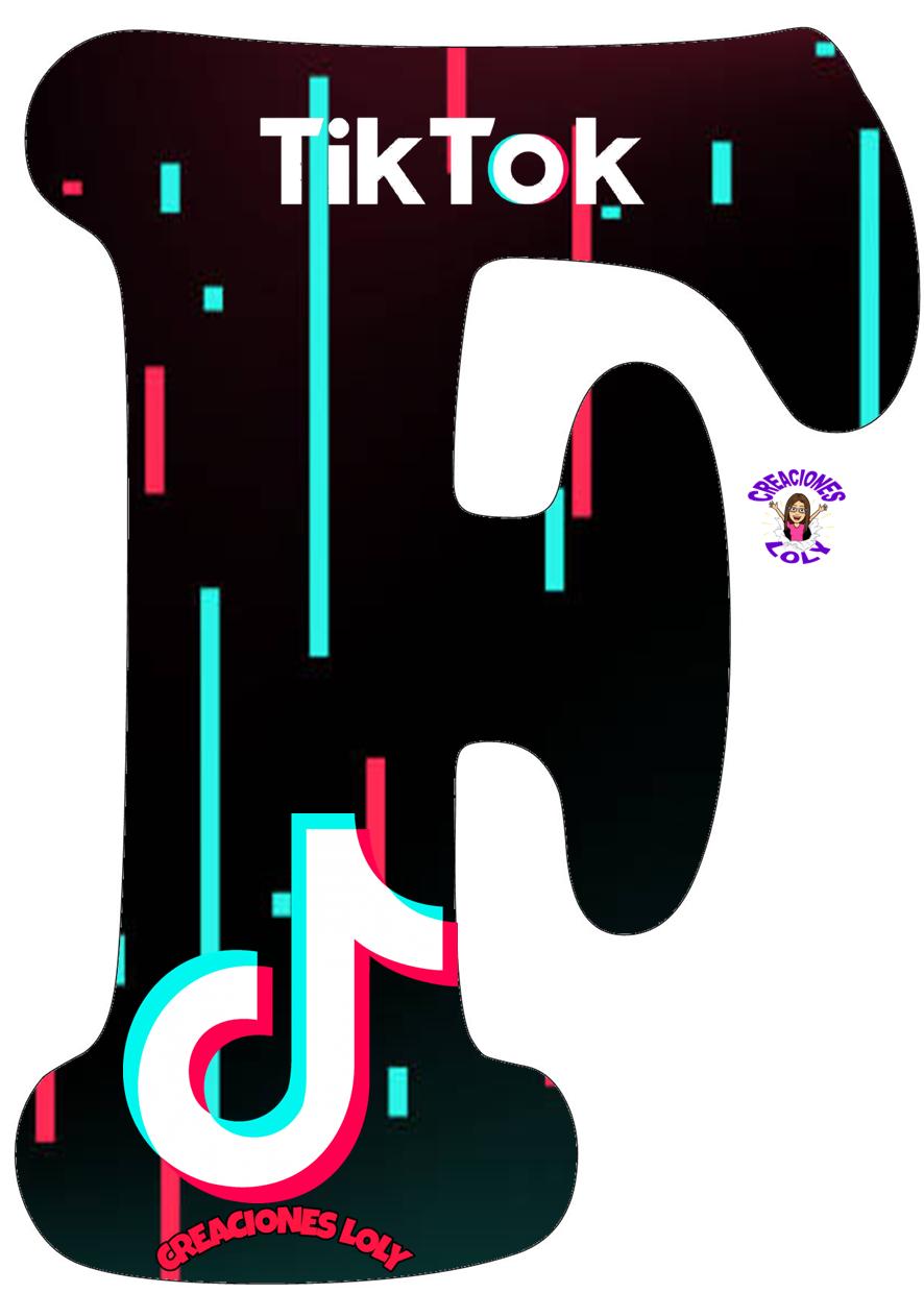 Creaciones Loly: Abecedario Tik Tok