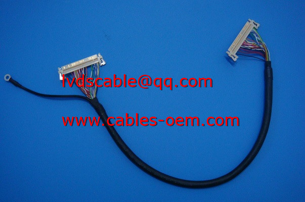 Professional Cable Assembly Manufacturer: custom lvds cable 60 pin xdp ...