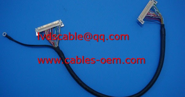 Professional Cable Assembly Manufacturer: custom lvds cable 60 pin xdp ...