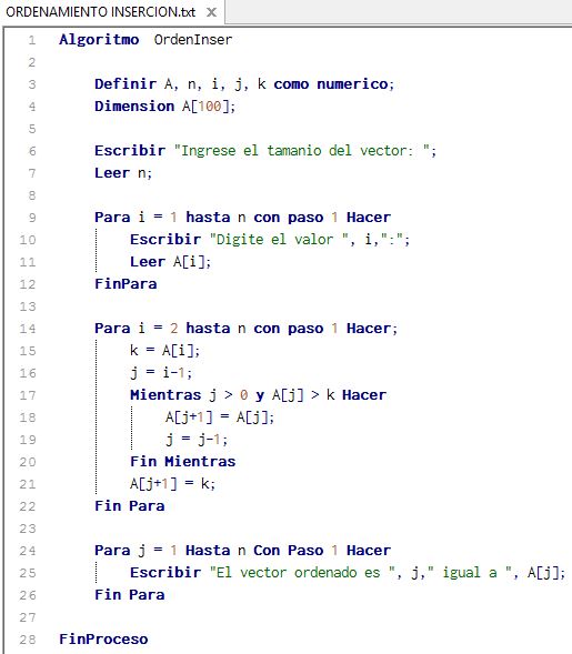 Introducción a los Algoritmos: ALGORITMO DE ORDENAMIENTO POR INSERCION Introducción a los Algoritmos: ALGORITMO DE ORDENAMIENTO POR INSERCION