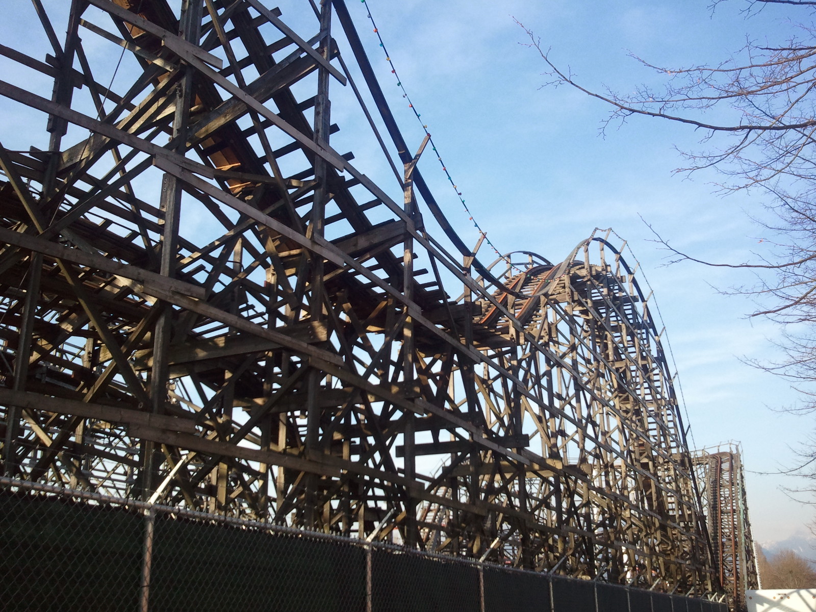 Lance Cardinal Creations: Inside "The Wooden Roller Coaster" at ...