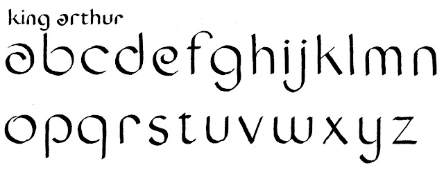 Margaret Shepherd: Calligraphy Blog: 104 King Arthur