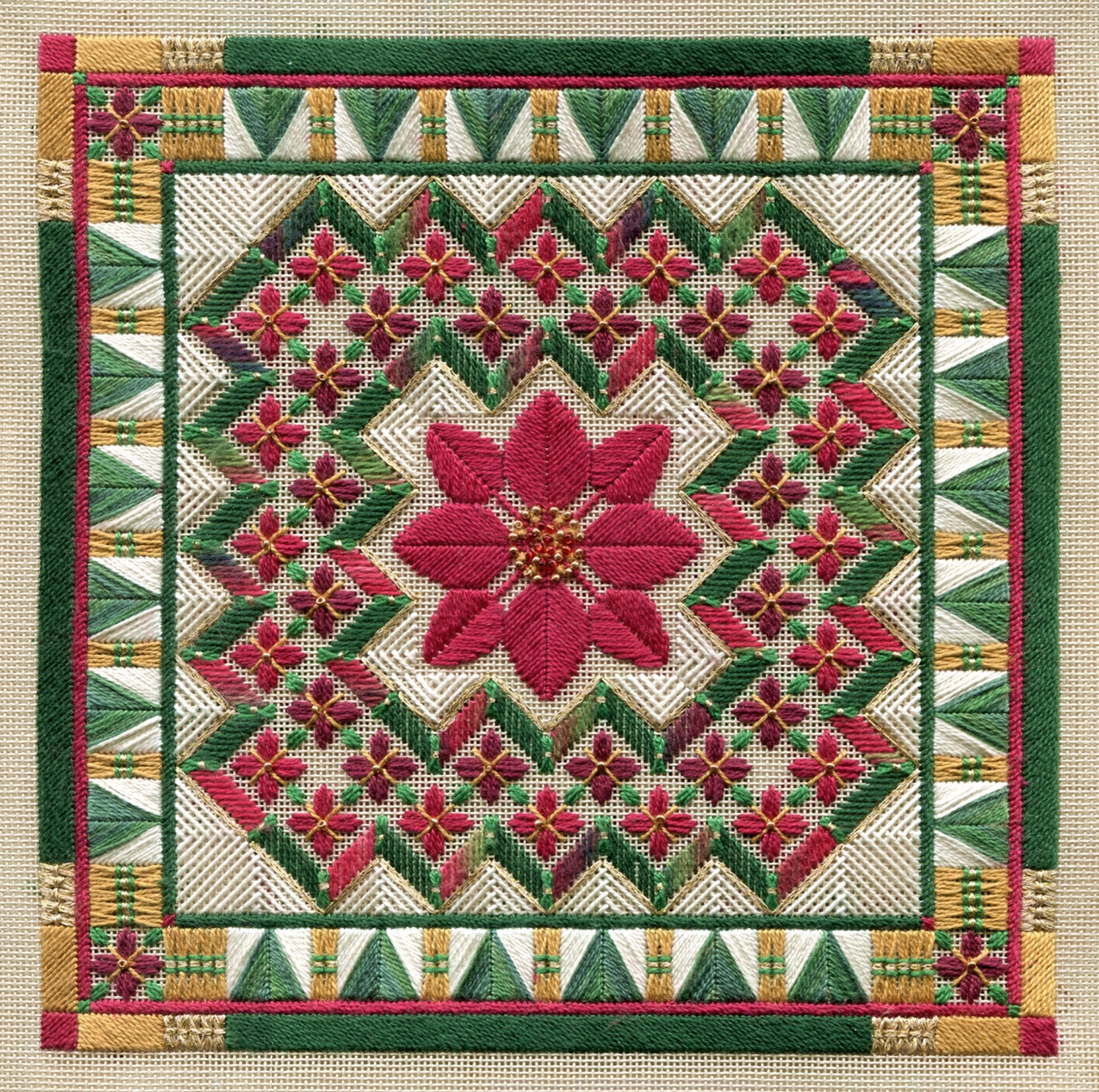 Two-Handed Stitcher: A Festive New Pattern