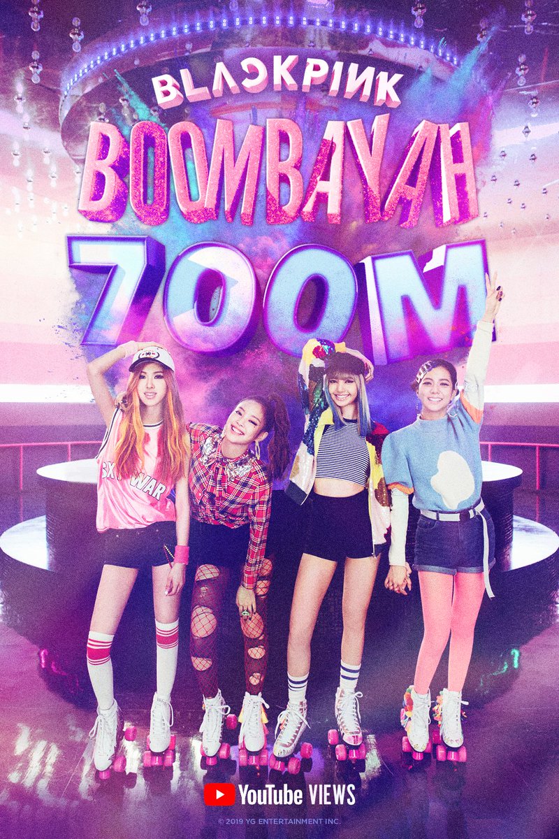 El vídeo musical debut de BLACKPINK "BOOMBAYAH" ha llegado a las 700 millones de reproducciones ...