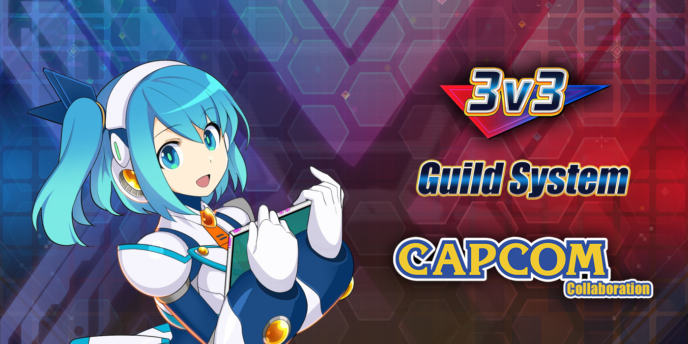 Rockman Corner: Rockman X DiVE Announcements: Guild System, 3v3 PVP ...