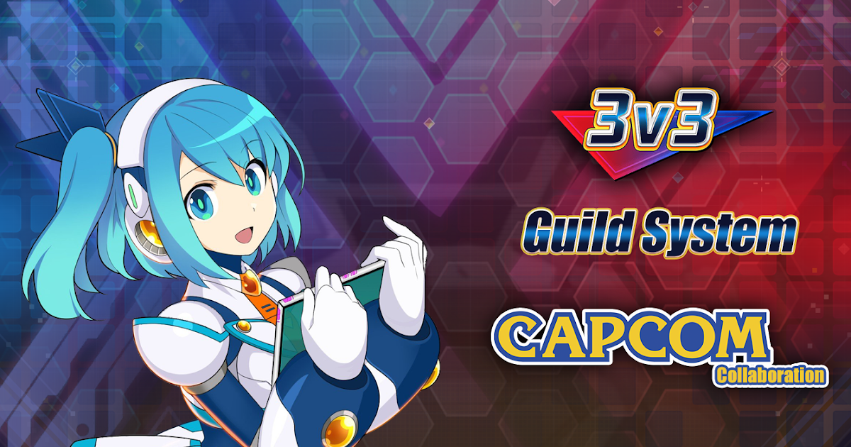 Rockman Corner: Rockman X DiVE Announcements: Guild System, 3v3 PVP ...