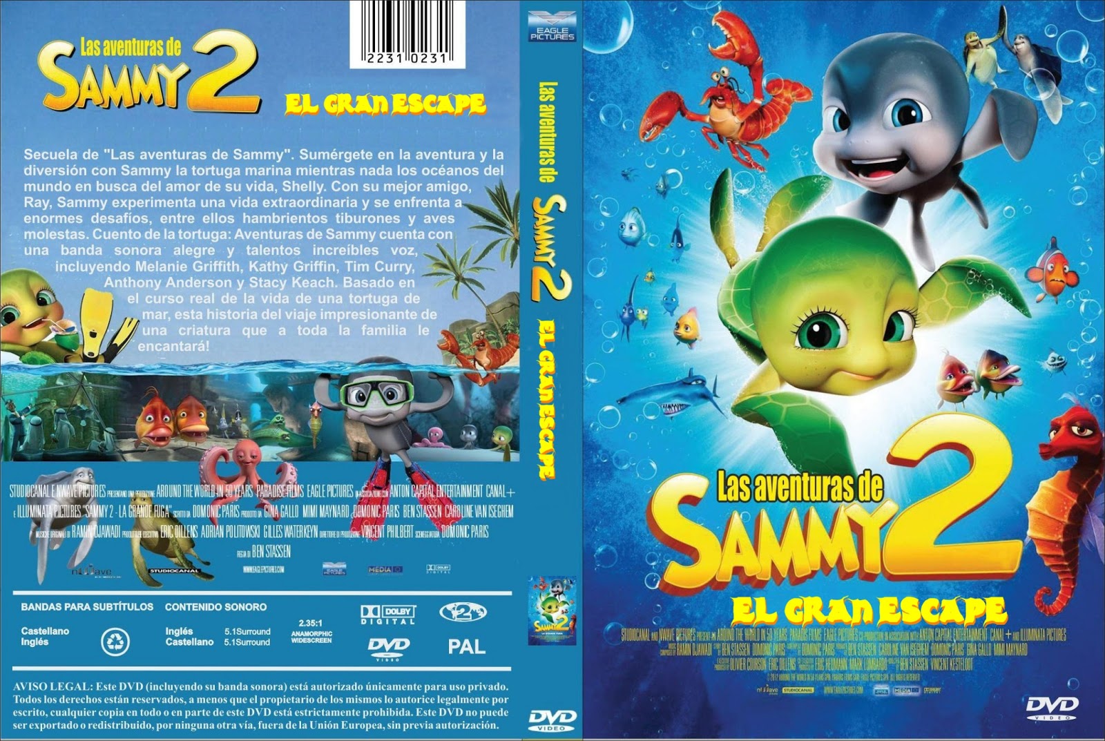 IC ENTERTAINMENT: LAS AVENTURAS DE SAMMY 2: EL GRAN ESCAPE