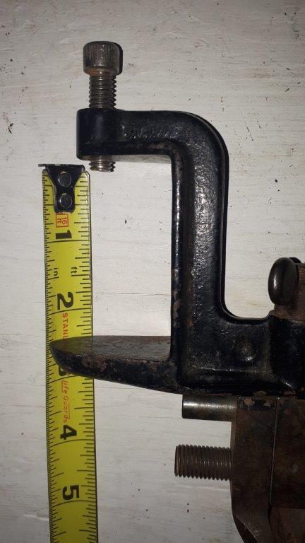 The Valley Woodworker: Starrett, small portable vise No 86