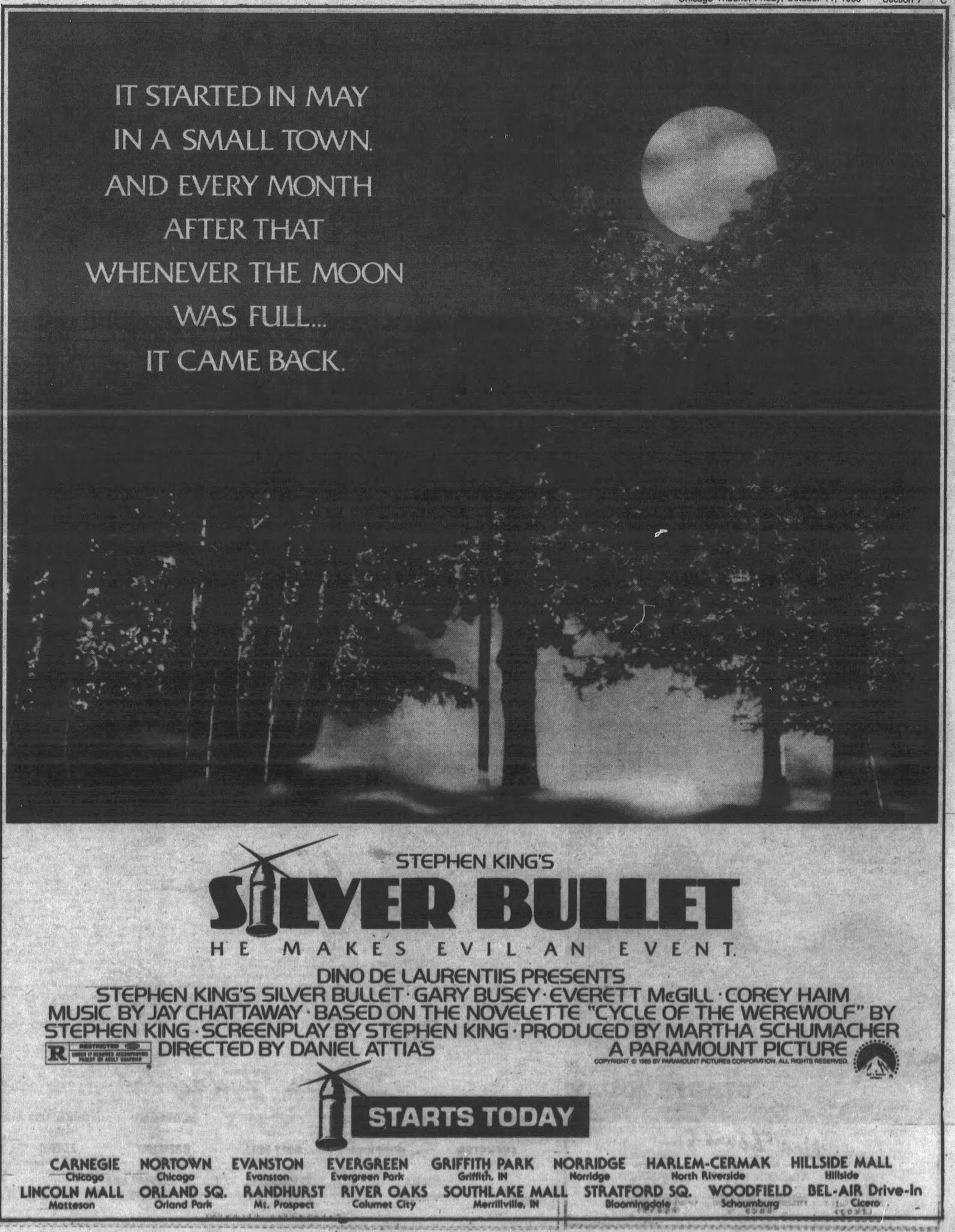 Happyotter: SILVER BULLET (1985)