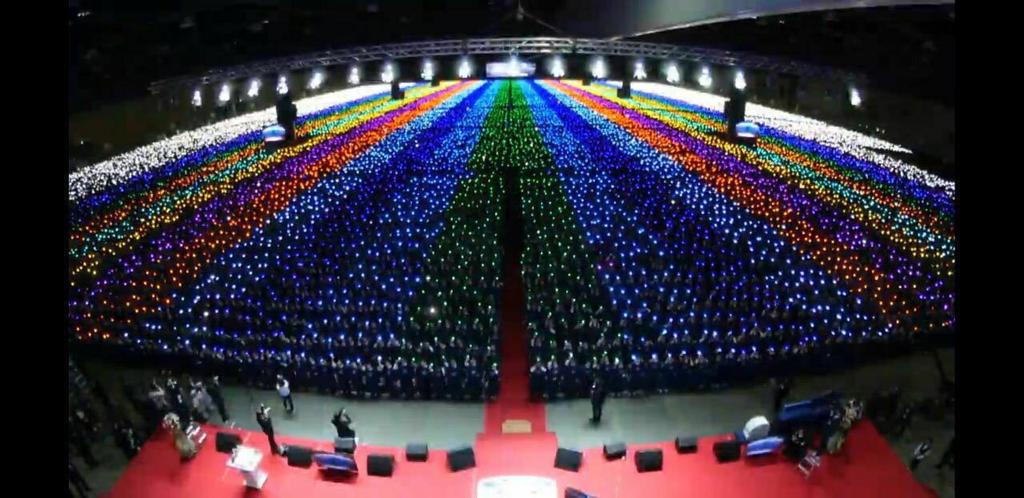 103,764 graduates take part in “Unprecedented Light of the World ...