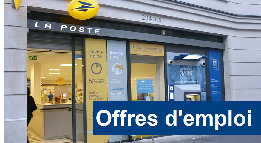 LA POSTE - 2.216 Offres d'emploi