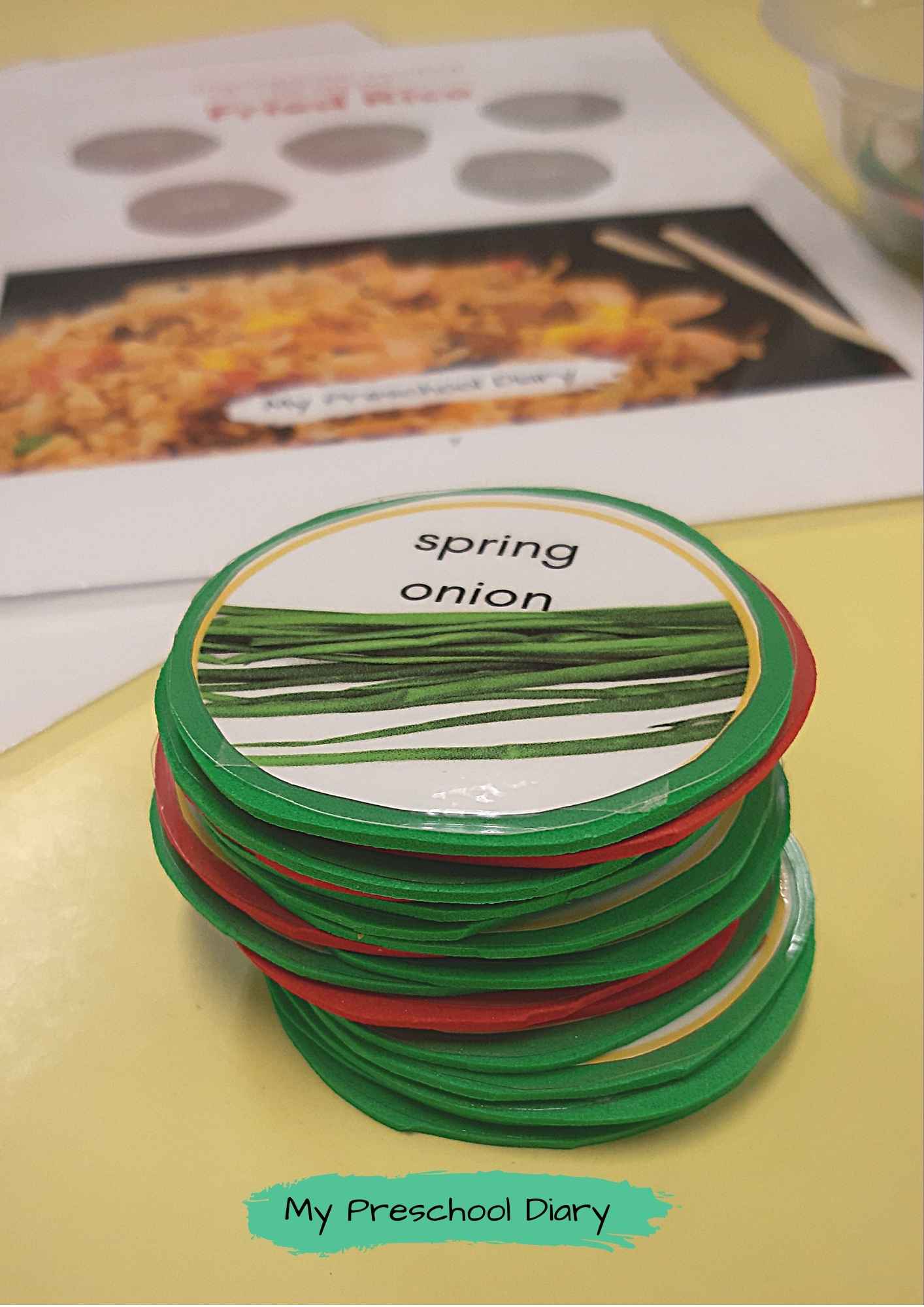 Read and Match Activity (Food Theme)