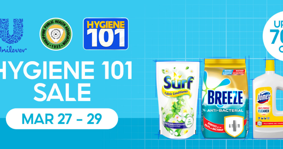 Practice Good Hygiene Habits with Unilever Products on Shopee - Sugarsmile