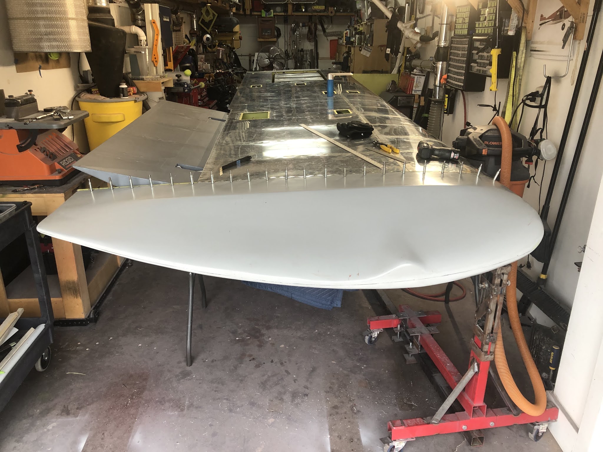 N6408C Bearhawk 4 Place Builders Log: Installing the Hoerner Wing Tips