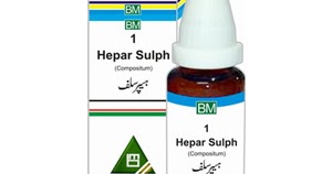 BM No 1 Hepar Sulph Drops For Inflammation and Tonsillitis