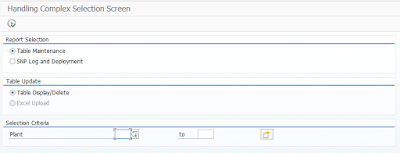 SAP ABAP Central: Easy Handling of Complex Selection Screen