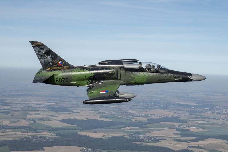 Czech Air Force L-159 receives special livery to celebrate aircraft's ...