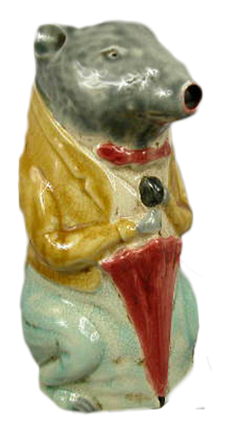 Glazed and Confused: French Animal Pitchers