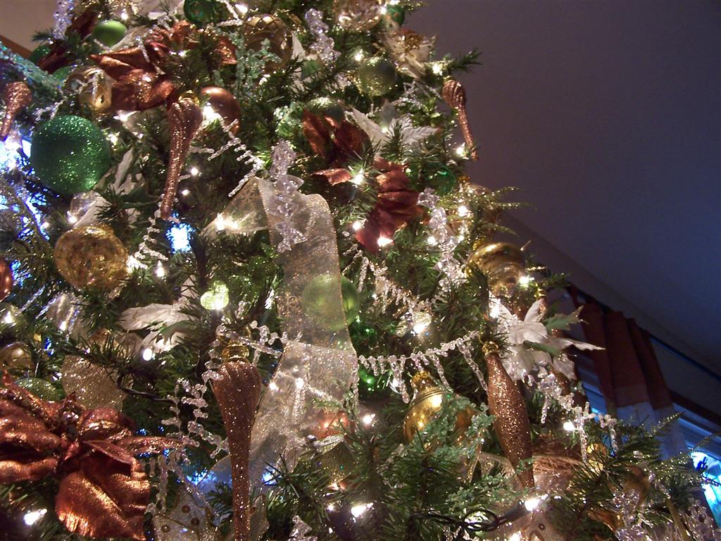 Perennial Passion: Bronze Green Christmas Tree