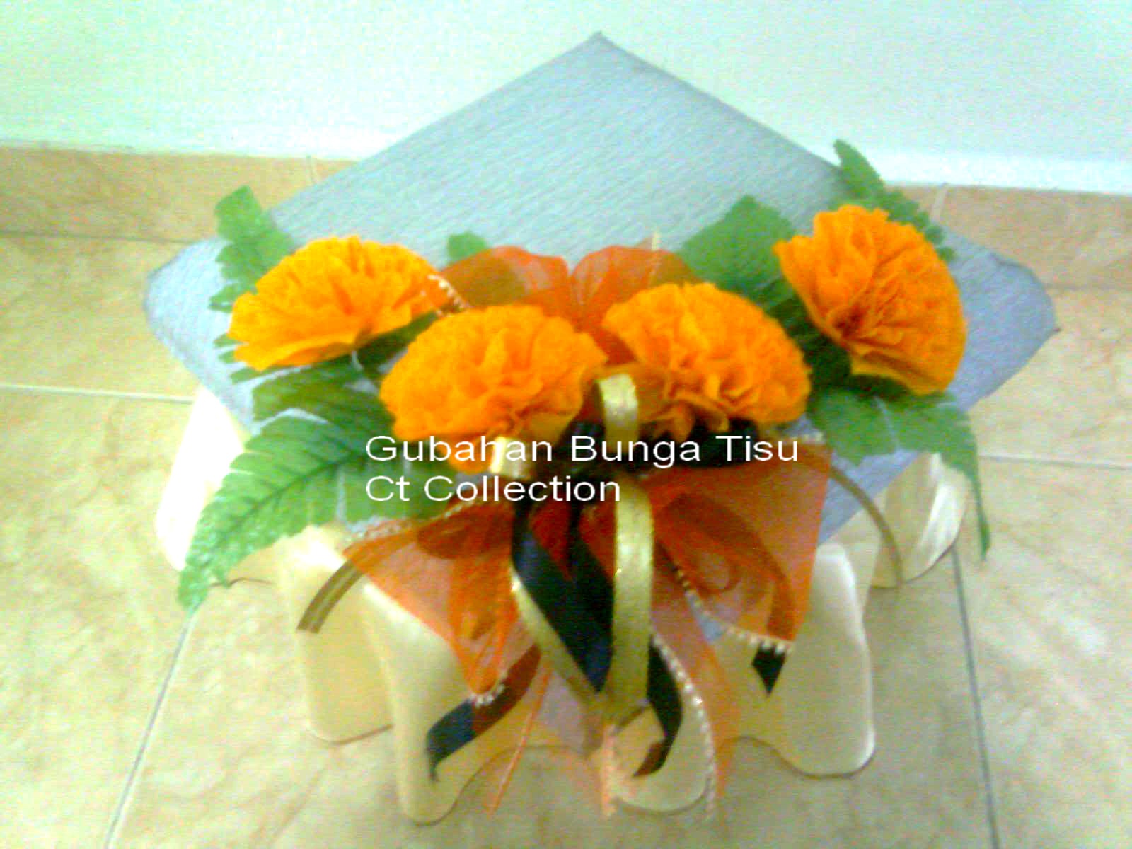 KOLEKSI GUBAHAN HANTARAN: Bunga tisu & bunga telur