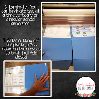 Little School on the Range: Create Your Own Math Resource Folder