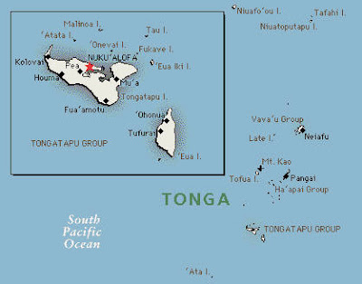 LAMINAS PARA COLOREAR - COLORING PAGES: Mapa y Bandera de Tonga para ...