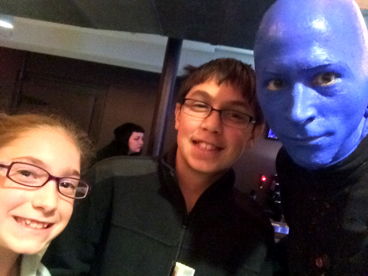 Evan and Lauren's Cool Blog: 11/9/16: Blue Man Group Celebrates 25 Years