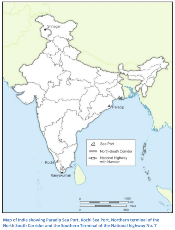 Revision Notes for Transport in India Class 10 Geography ICSE