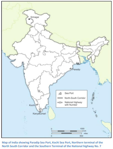 Revision Notes for Transport in India Class 10 Geography ICSE