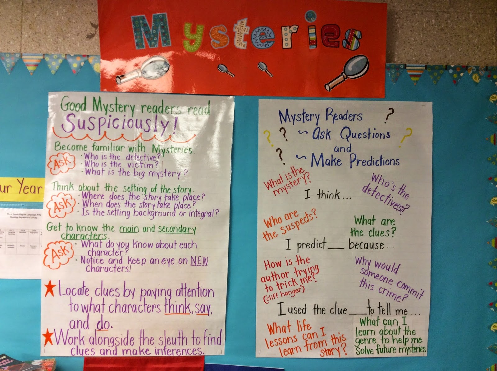 Mrs. Marinelli's Classroom Blog: Mysteries!