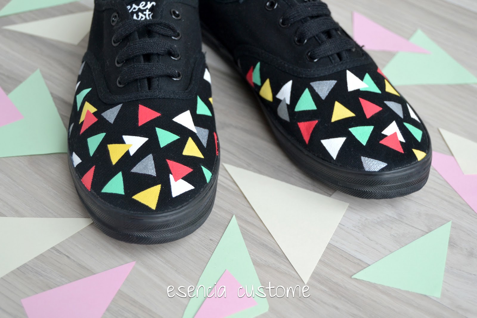 Esencia Custome: Zapatillas personalizadas - Custom sneakers: Δ ...