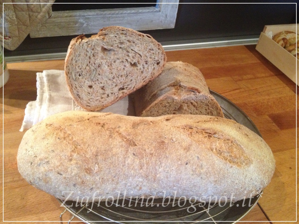 Zia Frollina - Arte e cucina.: Pane casereccio - metodo Bonci