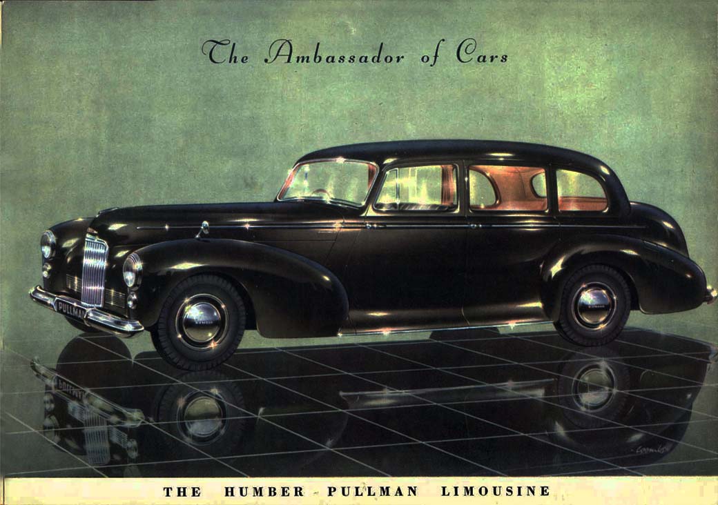 .: 1948. Humber Pullman Limousine. Brochure (English)