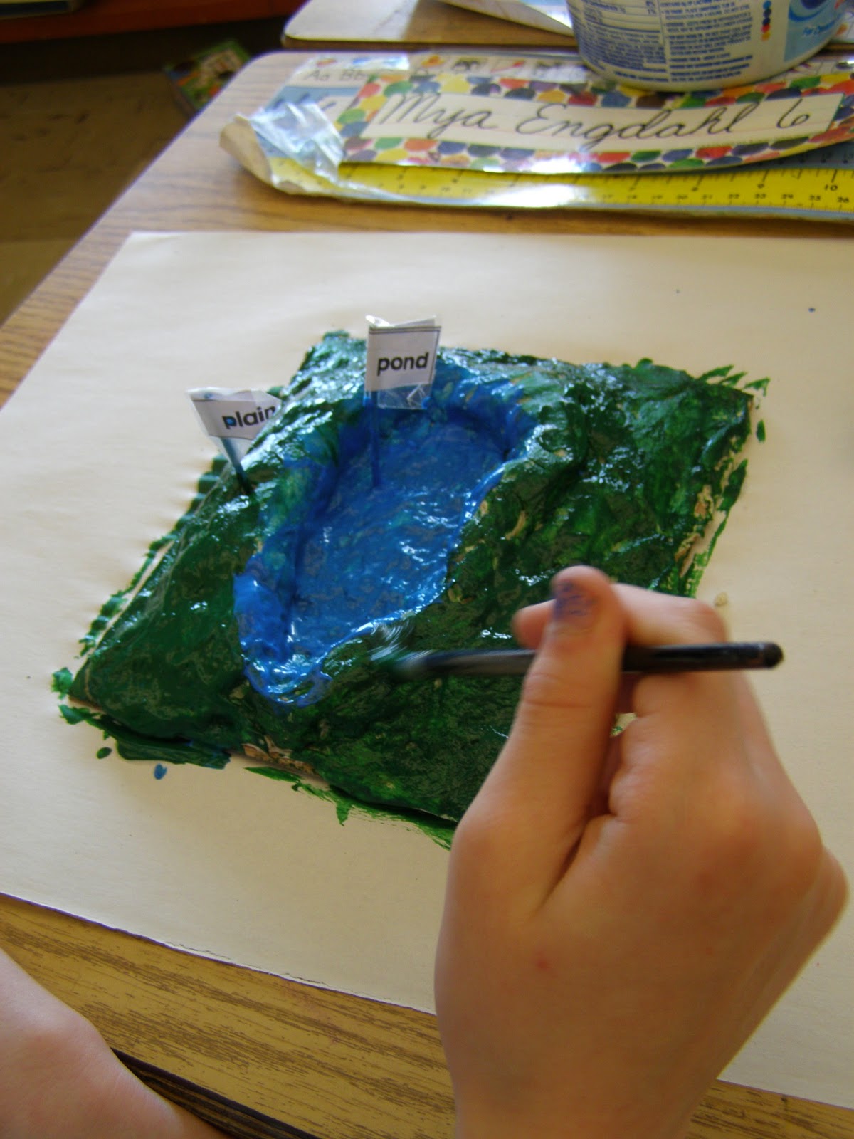 Mrs. Peterson's 2nd Grade: Landform Projects