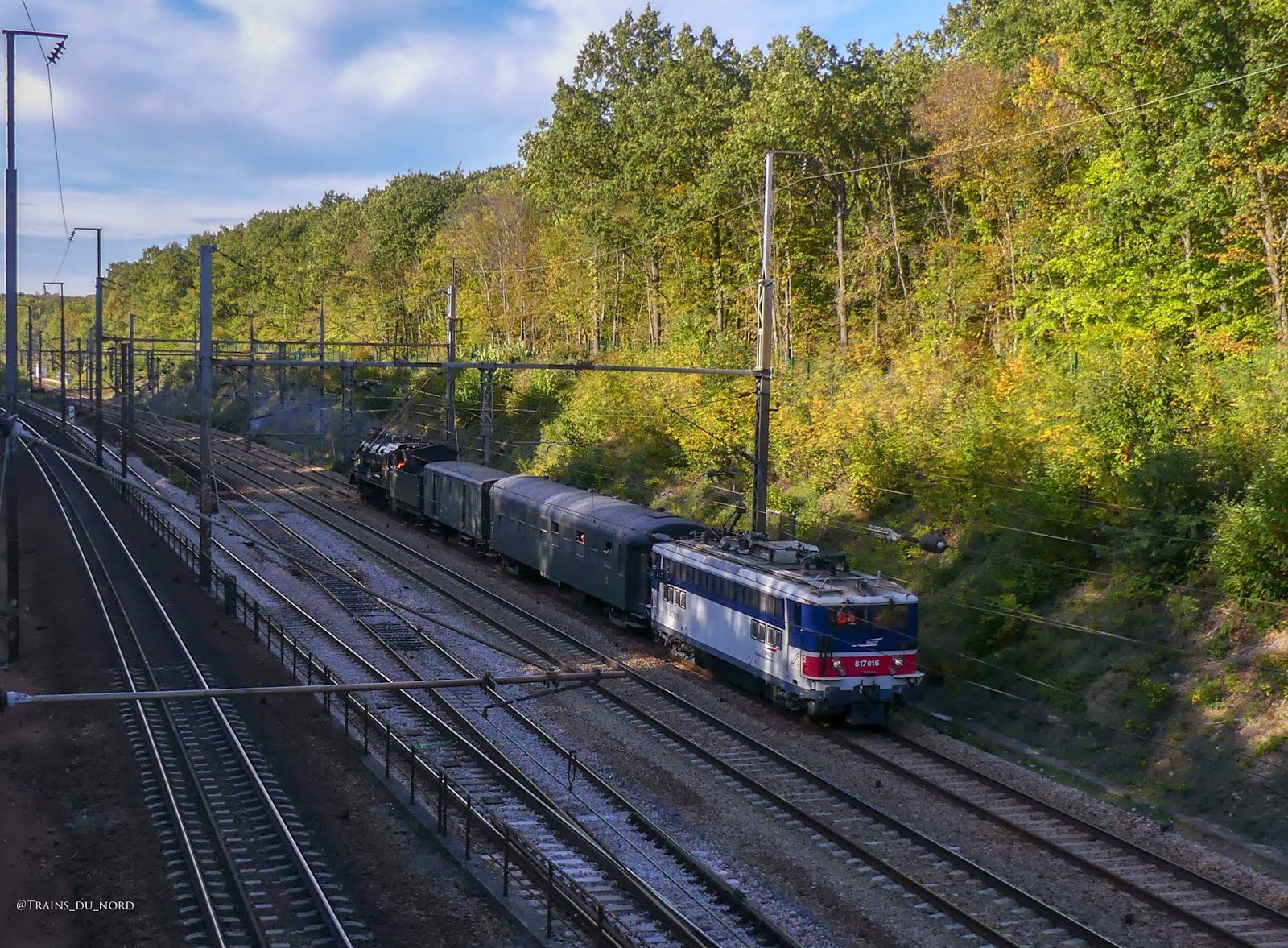LA PASSION DU TRAIN: 231 G 558 et BB 17016